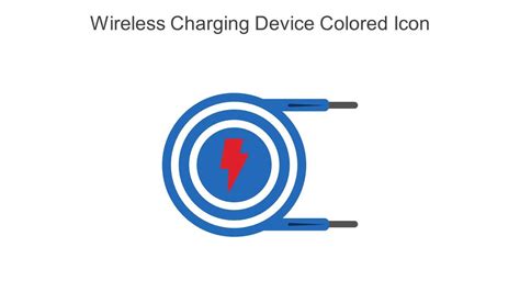 Wireless Charging Device Colored Icon In Powerpoint Pptx Png And