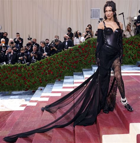 Bella Hadid Responds To Met Gala Blackout Due To Corset Popsugar