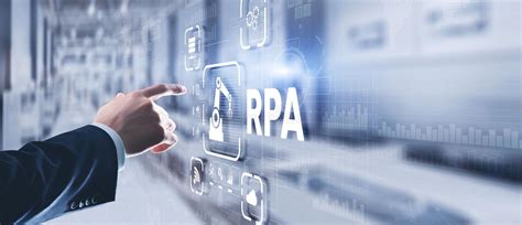 Rpa Robotic Process Automation System Big Data And Business Concept
