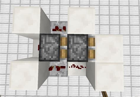 Smallest Double Piston Extender Minecraft Map