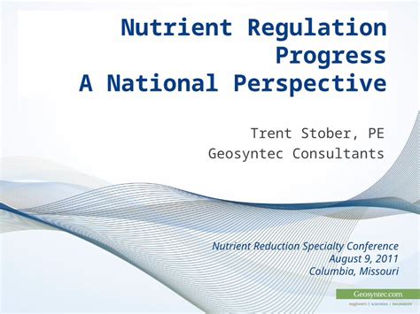 Pptx Nutrient Regulation Progress A National Perspective Dokumentips