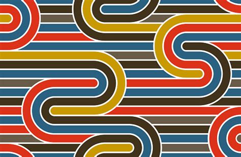 트위스트 라인 벡터 추상 기하학적 패턴 스트라이프 직조 광학 미로 웹 네트워크와 선형 원활한 배경 다채로운 디자인 한 줄로에 대한 스톡 벡터 아트 및 기타 이미지 Istock