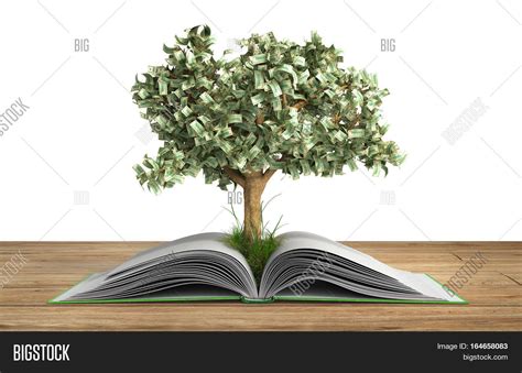Tree Growing Book Big Image Photo Free Trial Bigstock