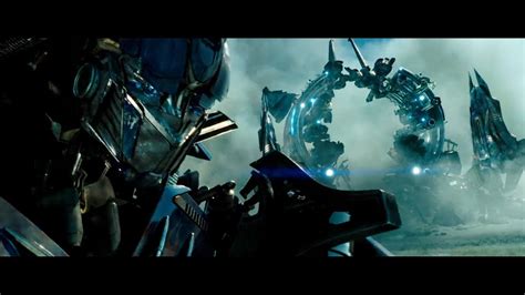 All Optimus Prime Vs Shockwave And Driller Scenes Transformers Dark Of