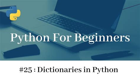 Python Dictionaries Storing Data In Key Value Pair Youtube