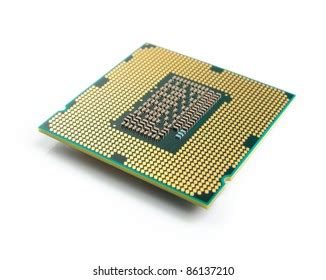 Modern Processors Units Cpu Lying Backside Foto De Stock Editar Ahora 61657336