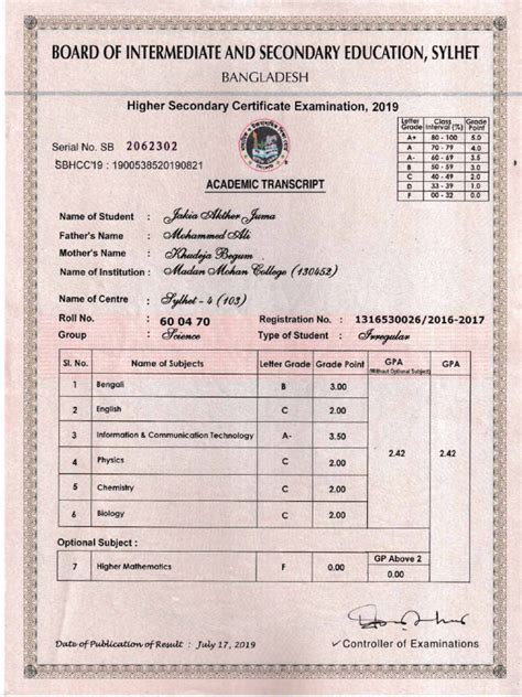 Hsc Mark Pdf Hsc Mark Pdf