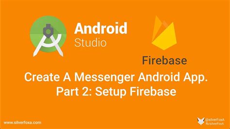 Setup Firebase Create Messenger App Using Firebase In Android Youtube