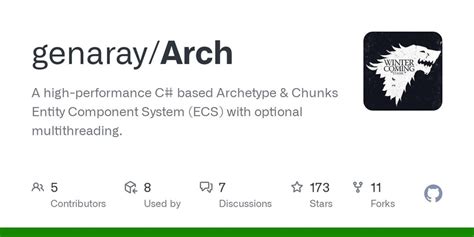 C Arch High Performance Entity Component System R
