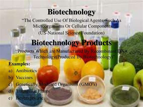 Biotechnology Products