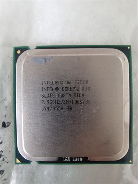 Cpu Intel E7500 Computers And Tech Parts And Accessories Computer Parts