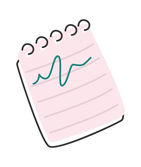 Premium Vector Notebook Flat Icon Office Supplies