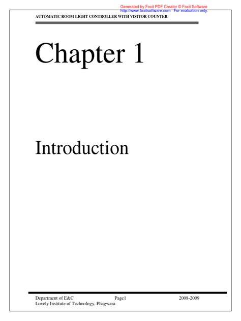 Automatic Room Light Controller With Vis Pdf Bipolar Junction