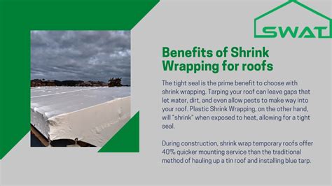 Ppt Shrink Wrap The Perfect Solution To Protect Roof From Extreme