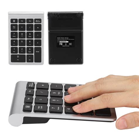 22 Keys Numeric Keypad Comfortable Handfeel Usb Plug And Play Wireless Keyboard Low Delay With