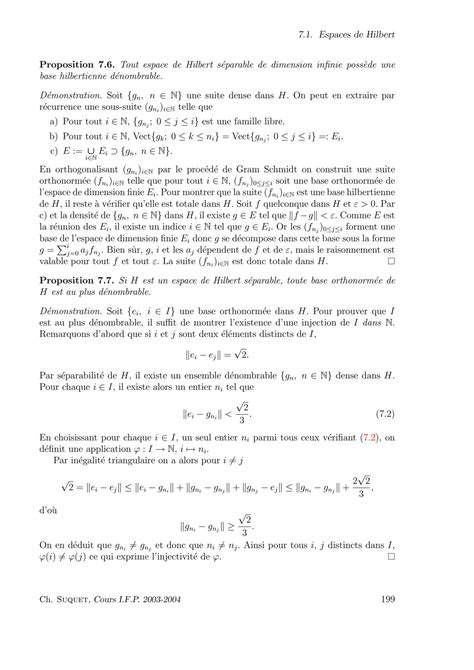 Solution Espaces De Hilbert Et Serie De Fourier Cours Science Physique