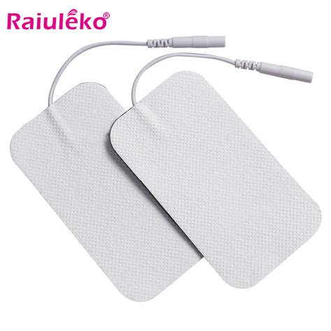 Tens 마사지 전극 패치 10 20 개 Tens 전극 Ems 근육 자극기 패드 디지털 치료 기계 마사지 패치바디 쉐이핑