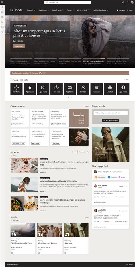 Six Amazing 2024 Sharepoint Design Ideas For Your Intranet Content