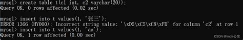 Mysql命令行中文乱码问题set Names Gbk Csdn博客