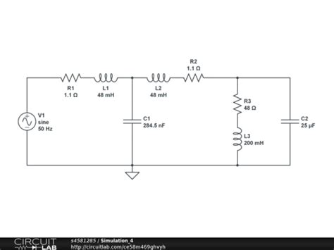 Simulation 4 CircuitLab