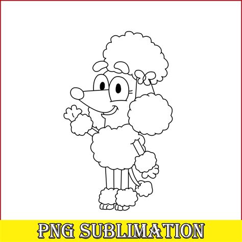 Coco Line PNG Coco Bluey PNG Bluey Characters PNG Inspire Uplift