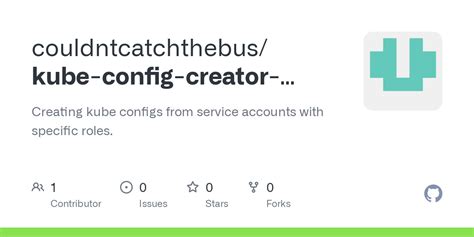Kube Config Creator From Sauser Role And Rolebinding Targetyaml At Master · Couldntcatchthebus