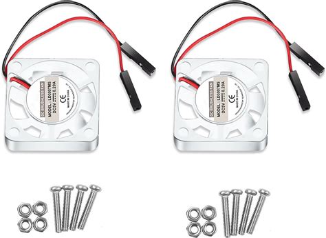 2 Ventiladores De 1181 X 1181 X 0276 In Para Raspberry Pi Dorhea Para Raspberry Pi