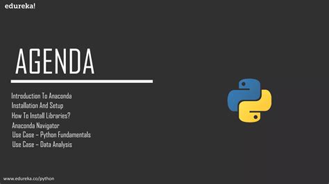 Python Anaconda Tutorial Edureka Pdf