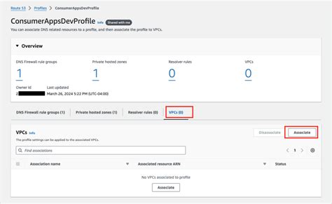 Using Amazon Route Profiles For Scalable Multi Account AWS Environments Networking