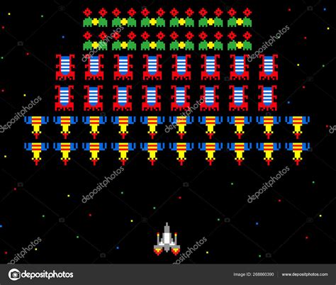 Space Invaders Ship Bullet