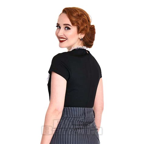 Voodoo Vixen Sheer Panel Top Alternative Clothing