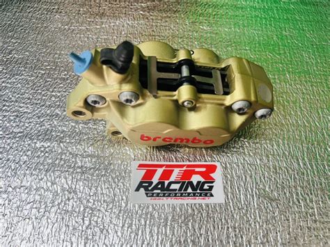 Brembo 4 Pis ĐÚc BÊn TrÁi Gold Brembo Racing Ttracing
