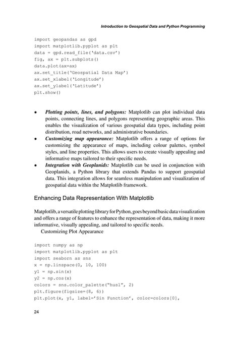 Geospatial Application Development Using Python Programming Galety Pdf