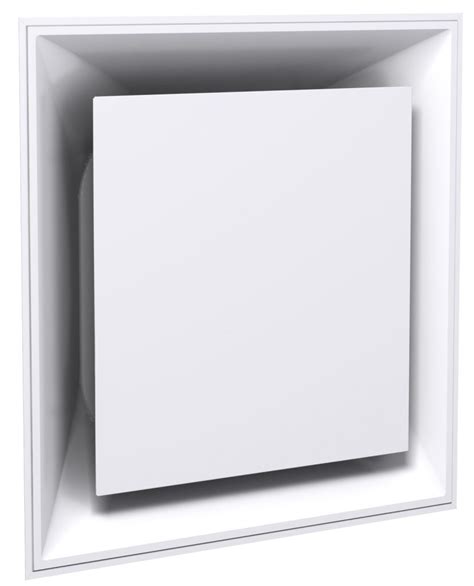 Spd Square Plaque Diffuser For T Bar Lay In Steel Buckley Associates