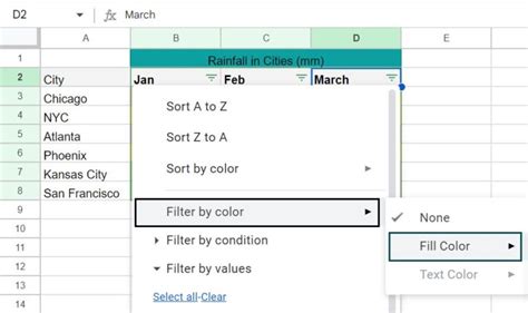 Filter In Google Sheets Examples How To Add And Remove