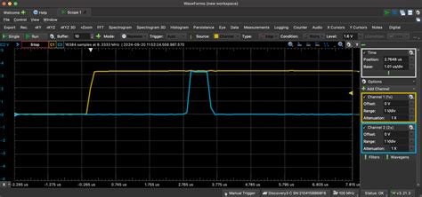 Oscilloscope Not Sampling Fast Enough Test And Measurement Digilent Forum
