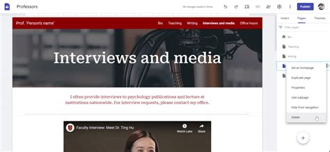 How To Delete A Page In Google Sites DevPractical