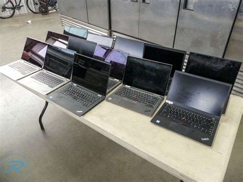 Lenovo Thinkpad Laptops Assorted Models Roller Auctions