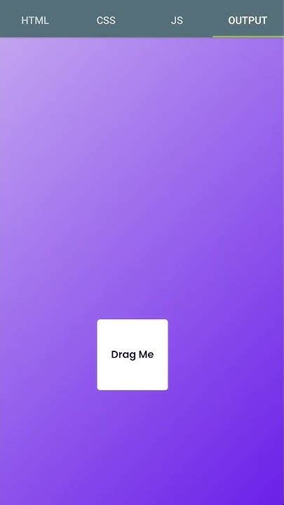 Dragging Object Using Html Css Youtube