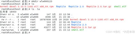 权限维持—linux系统androotkit后门 linux rootkit csdn博客