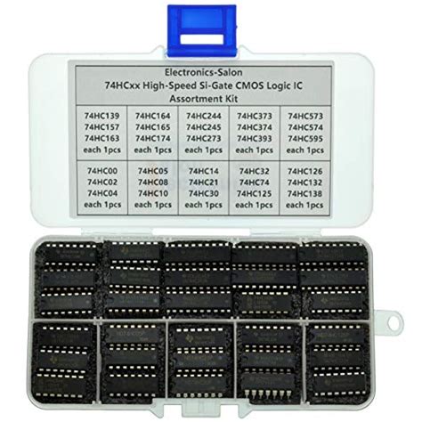 Generic Electronics Salon 30 Types 74hcxx Series Logic Ic Assortment