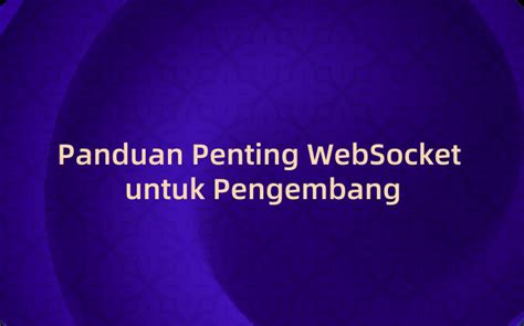 Panduan Penting WebSocket Untuk Pengembang