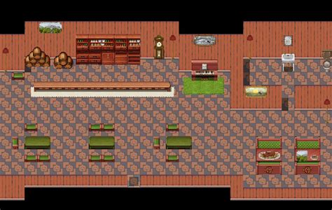 my first serious map r rpgmaker