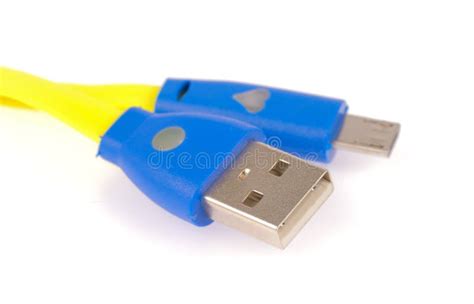 Blue USB Cable Stock Photo Image Of Internet Medium 43579946