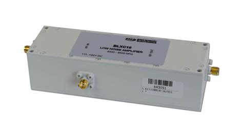 Blxc X Band Low Noise Amplifier Bhe Bonn Hungary Electronics Ltd