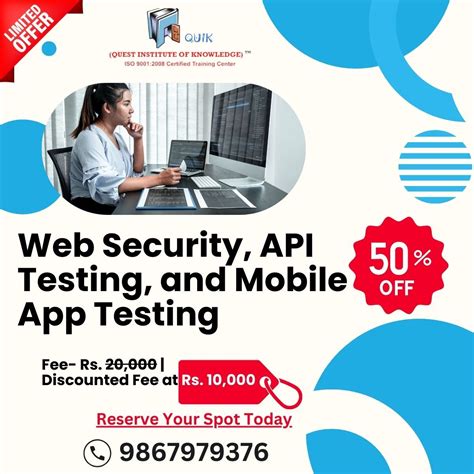 Quik Quest Institute Of Knowledge On Linkedin Websecurity Apitesting Mobileapptesting