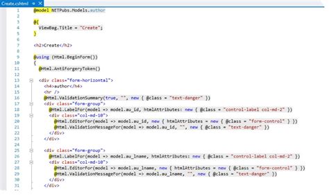 Introducing Aspnet Core Mvc Tag Helpers Software Consulting Intertech