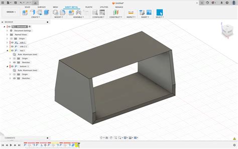 Sheetmetal Flanges With Multiple Compontents Autodesk Community