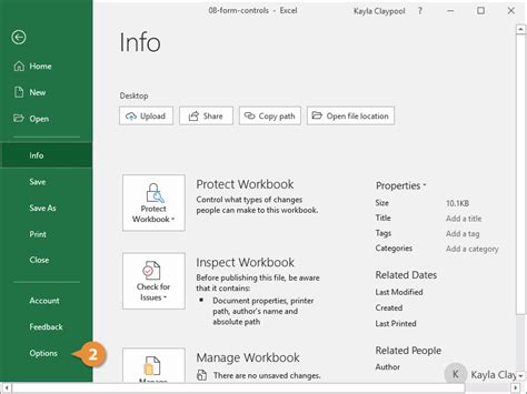 Excel Forms Customguide
