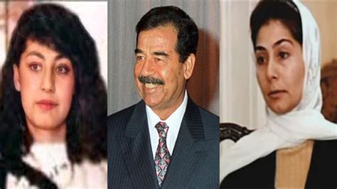 رنا صدام حسين ابوها واخوها قتلوا زوجها امام عينها فأصيبت بالجنون